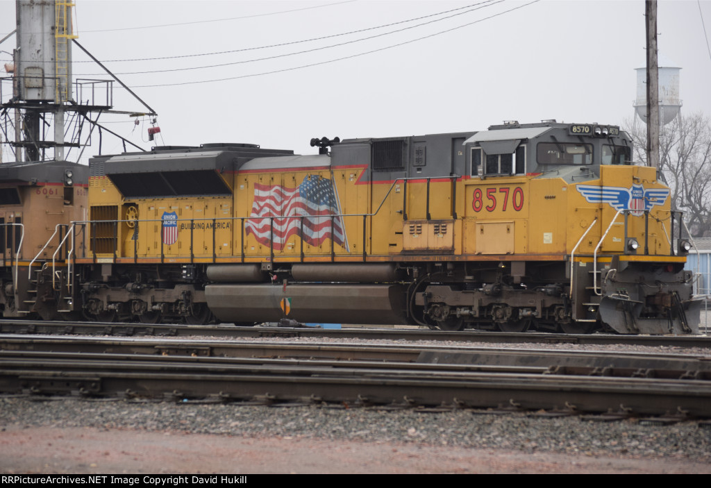 UP Engine 8570, Des Moines IA